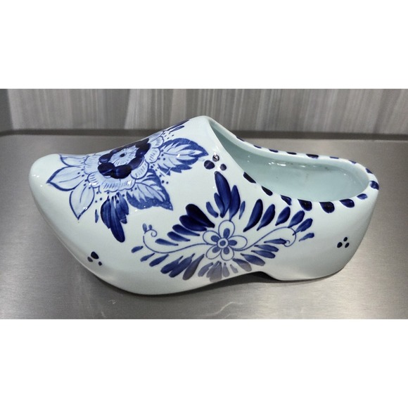 royal delft | Art | Delft Holland Floral Hand Painted Delft Porcelain ...